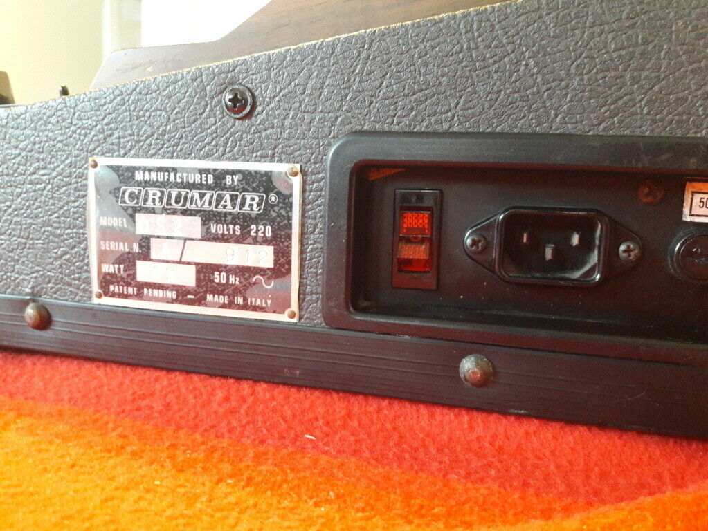 MATRIXSYNTH: CRUMAR DS2 SN 912