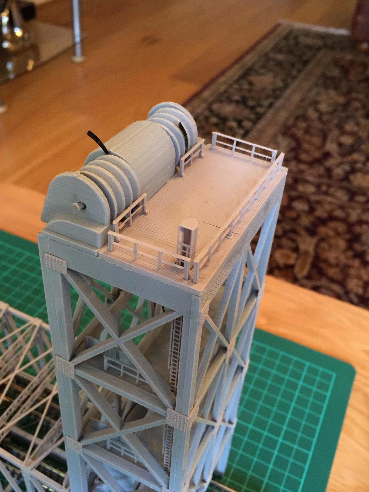 The Making of a Maker: N-Scale Drawbridge - Project in Progress