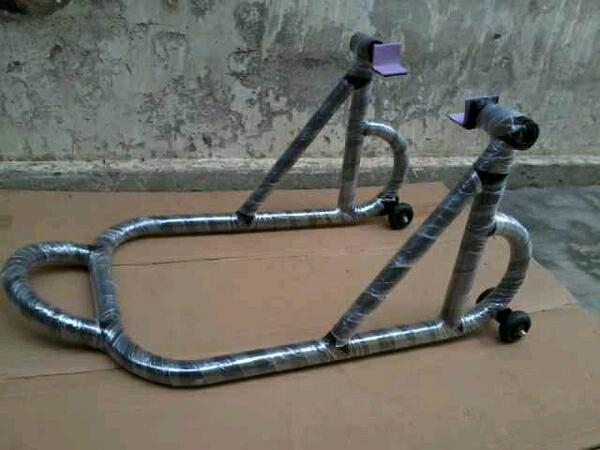 Cara Membuat Standar Paddock Sepeda masbro7.com | STANDAR PADDOCK