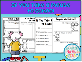 1st Grade Hip Hip Hooray!: If you take a mouse to school...Craft and ...