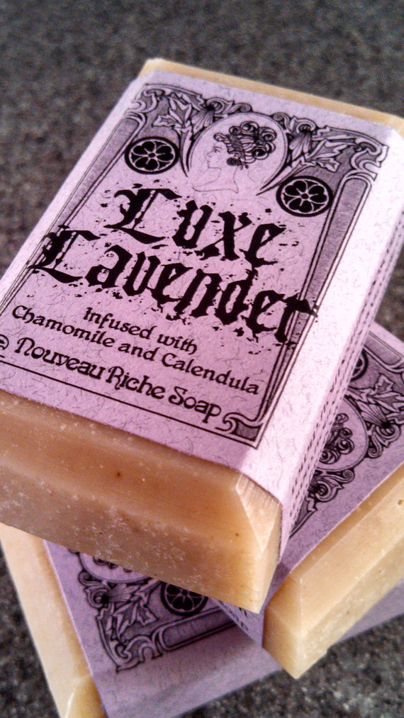 Books, Bowties, and Balls of Yarn: Monday Spotlight: Nouveau Riche Soap