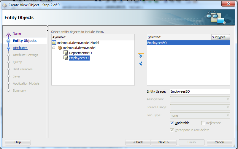 Dive in Oracle: Get attribute Default Value from another Entity Object Dive in Oracle: Get attribute Default Value from another Entity Object