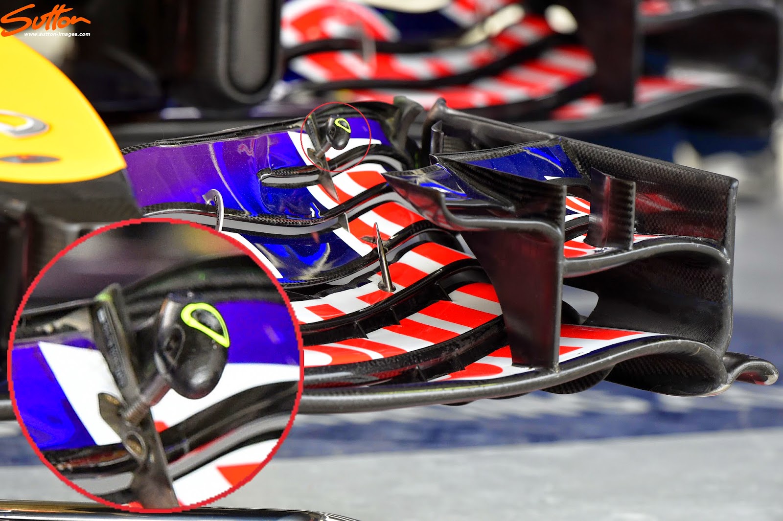 Bite Size Tech: Red Bull RB10 Flexing Front Wing Flap - Abu Dhabi ...
