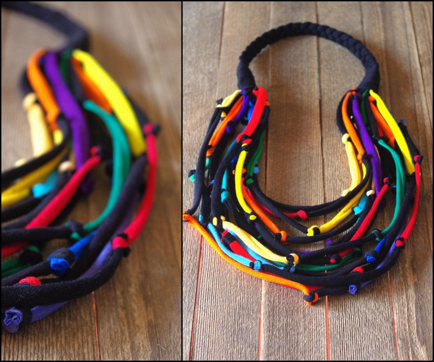Colorful Recycled Jewelry by Cirrhopp / The Beading Gem