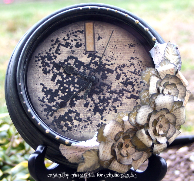 Eclectic Paperie: Get Altered Challenge - Clocks!