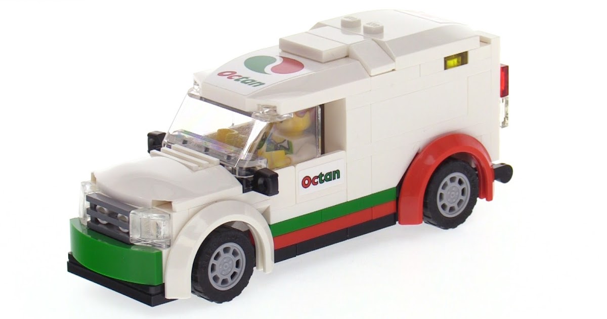Custom LEGO Octan small cargo van MOC