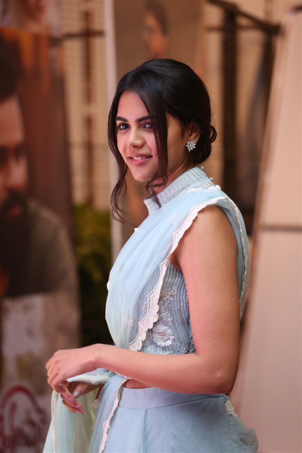 Kalyani Priyadarshani at Chitralahari Movie Pre Release Event ...