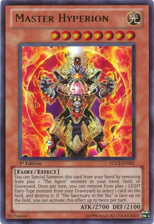 Yugioh Featured Cards: Master Hyperion (SDLS-EN001)