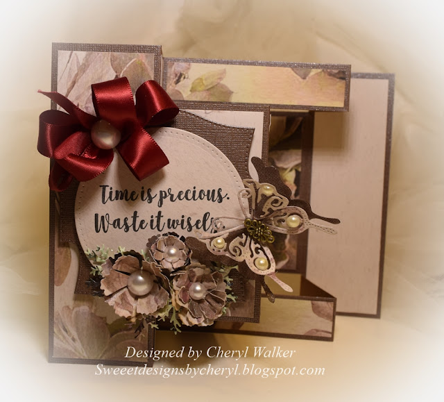 Tri Shutter Fold Card & Video Tutorial with Cheryl Walker - Cheery Lynn ...