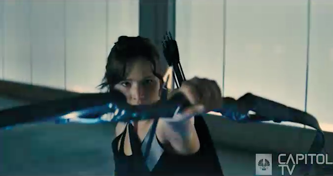 Jennifer Lawrence Fansite: NEW Catching Fire Training Clip