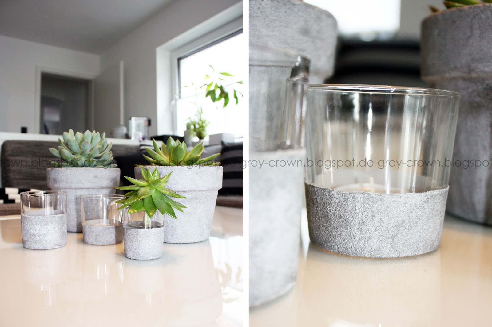 grey crown: Beton DIY