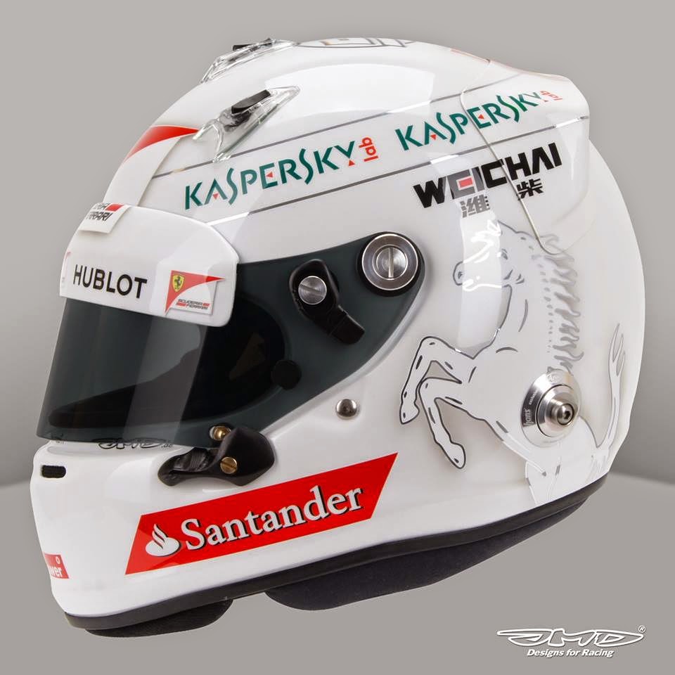 Racing Helmets Garage: Arai GP-6 S.Vettel Australia 2015 by Jens Munser ...