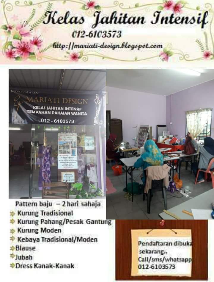 KELAS JAHITAN INTENSIF