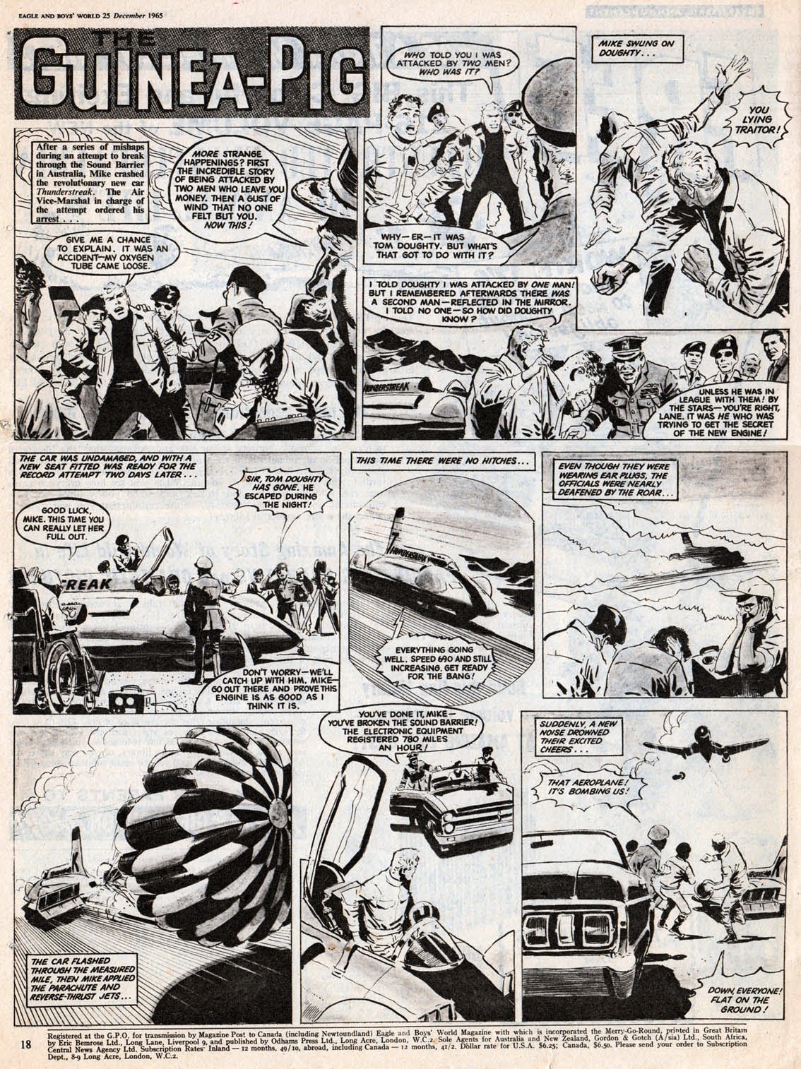 BLIMEY! The Blog of British Comics: Christmas Comics: EAGLE (1965)