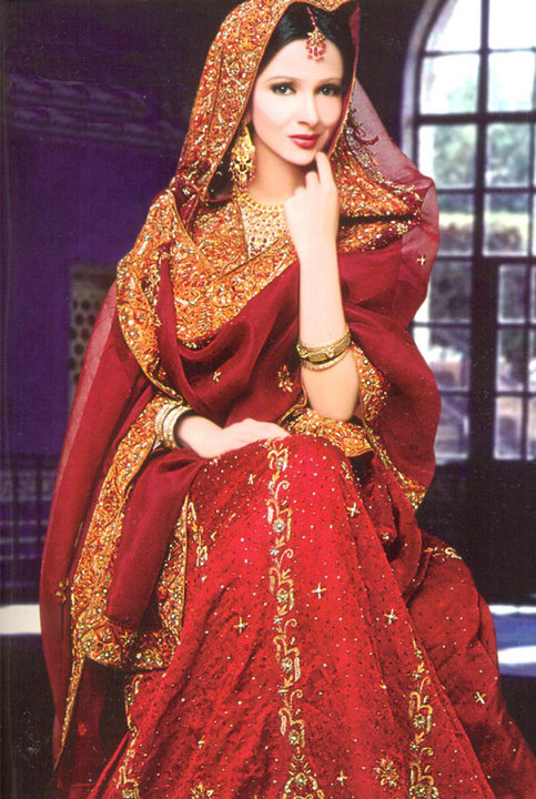 Dulhan in Red Saree | Asian Bride