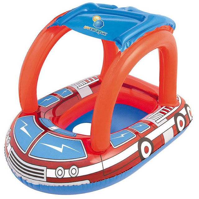 Flotadores: flotador con orificio carro con techo 34093