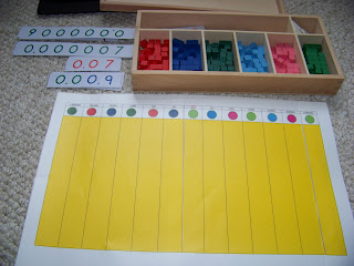 George Family - Montessori At Home: Montessori Decimal Board and ...