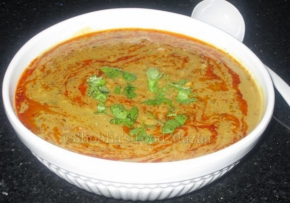 Shobha's Food Mazaa: PANCHRATNA DAL / PANCHMEL DAL / RAJASTHANI DAL