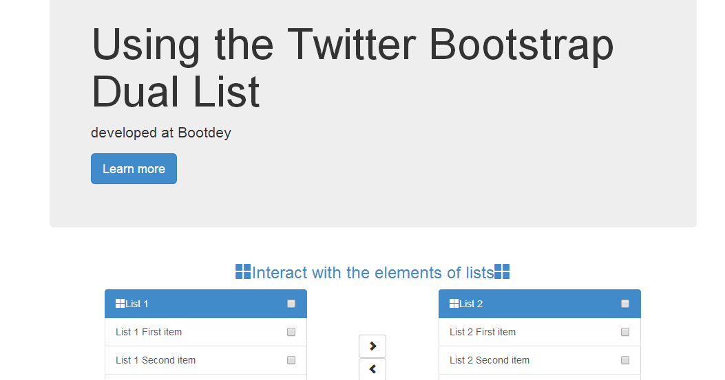The ASP.NET MVC Club: Step by step how to use the Dual List Twitter ...