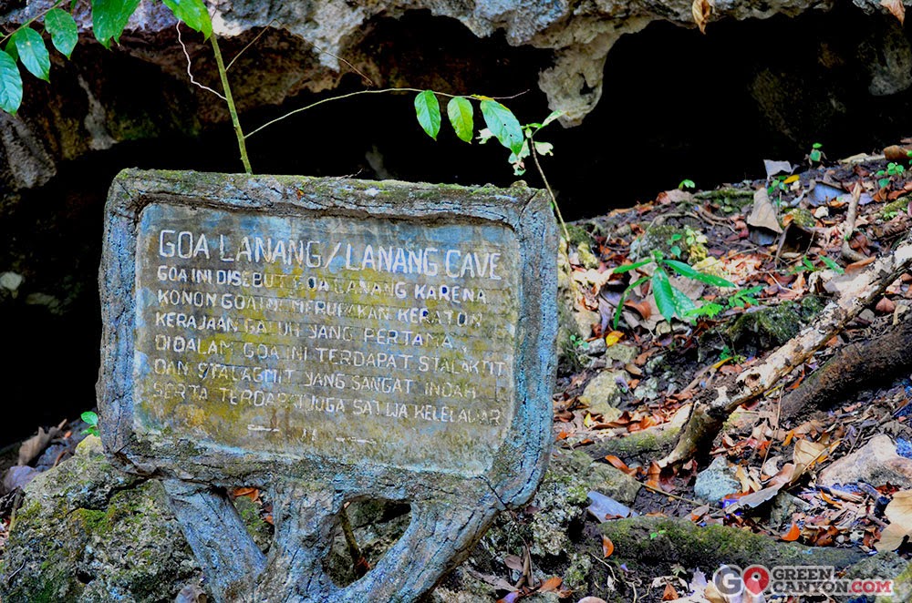 Ornamen Edukasi di Gua Karst Pangandaran | Wisata Green Canyon ...