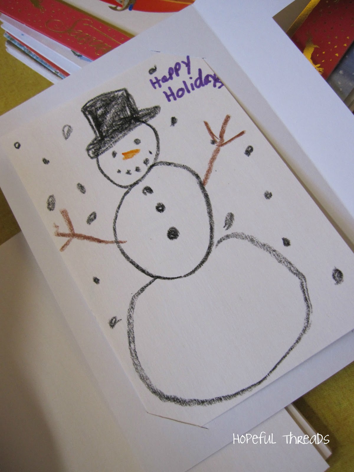 Hopeful Threads: Operation Cards for Soldiers