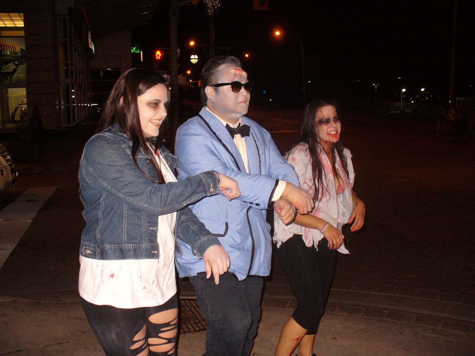 Gangnam Style Costume: Zombie Gangnam Style