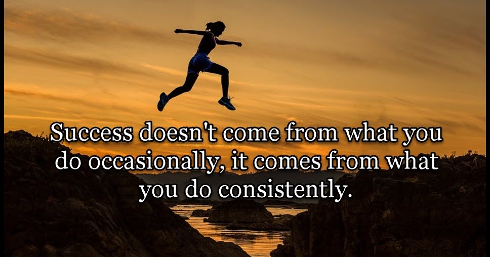 Success doesn't come - Staying Alive is Not Enough