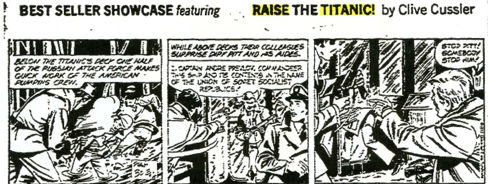 Clive Cussler Book Collecting: Movie Pictures - Raise the Titanic ...