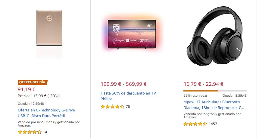 ¡Chollos 10/02 Amazon! Mejores 13 "Ofertas del Día, Flash y Destacadas ...