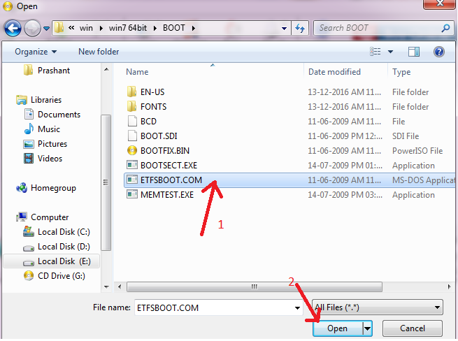Make A Bootable ISO With PowerISO ~ Installation Of OSes