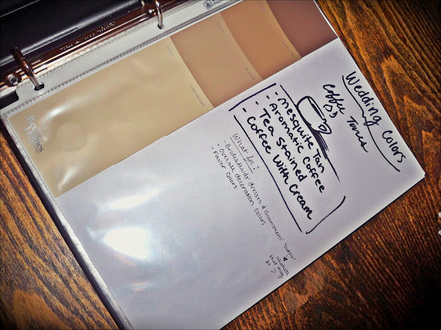 Let's Drink Coffee, Darling: Wedding Binder Kick-Off!