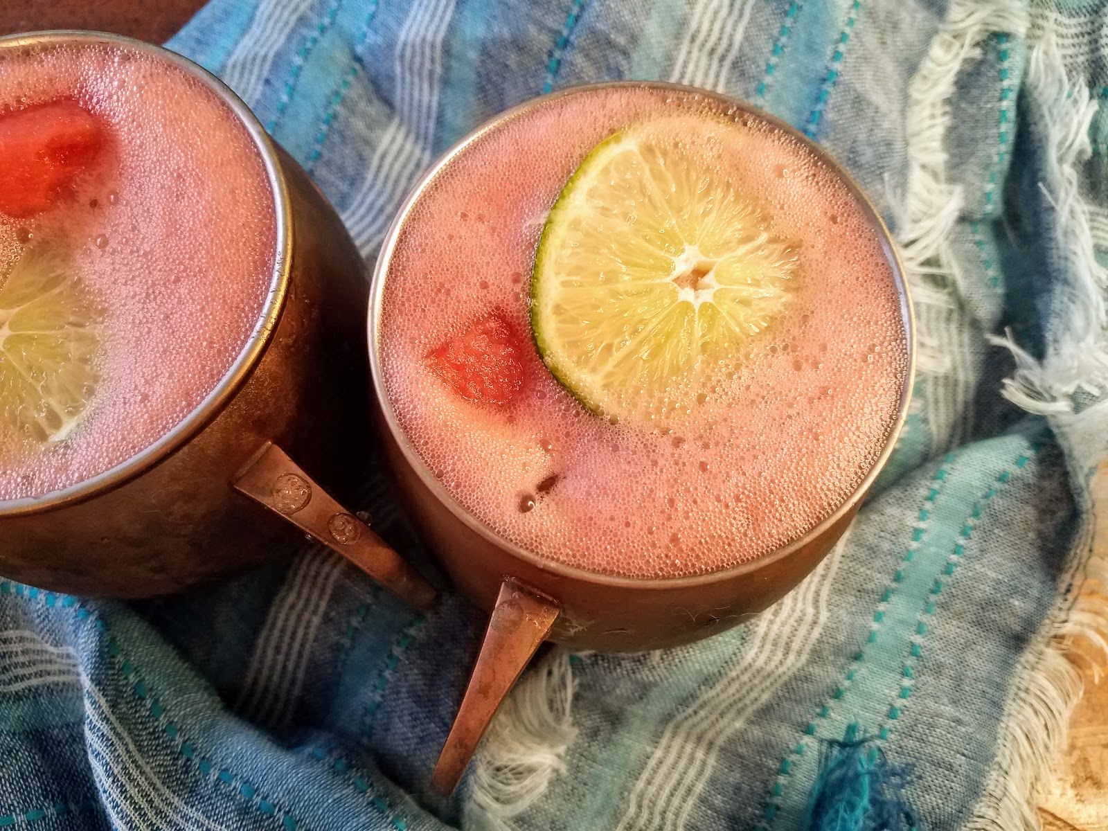 Watermelon Moscow Mules