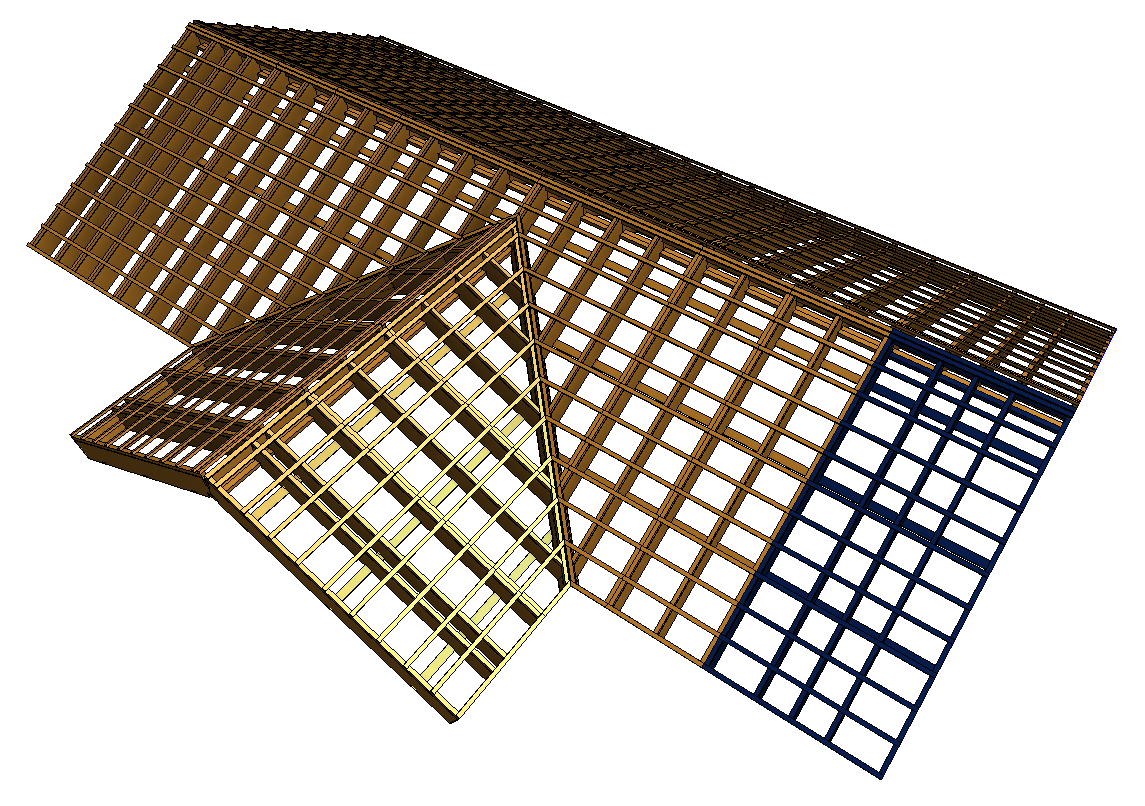 Revit Add-Ons: COMING SOON! New Prefabricated Wooden Roof Framing ...