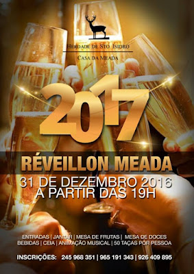 Notícias de Castelo de Vide: Réveillon 2017 na Casa da Meada