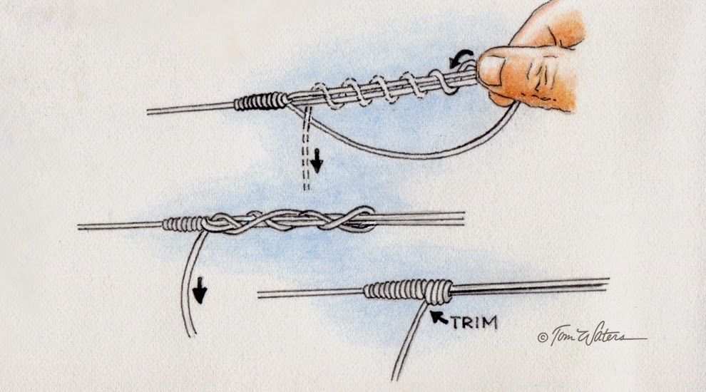 How To Fishing: How to Tie a Knot Bimini Twist