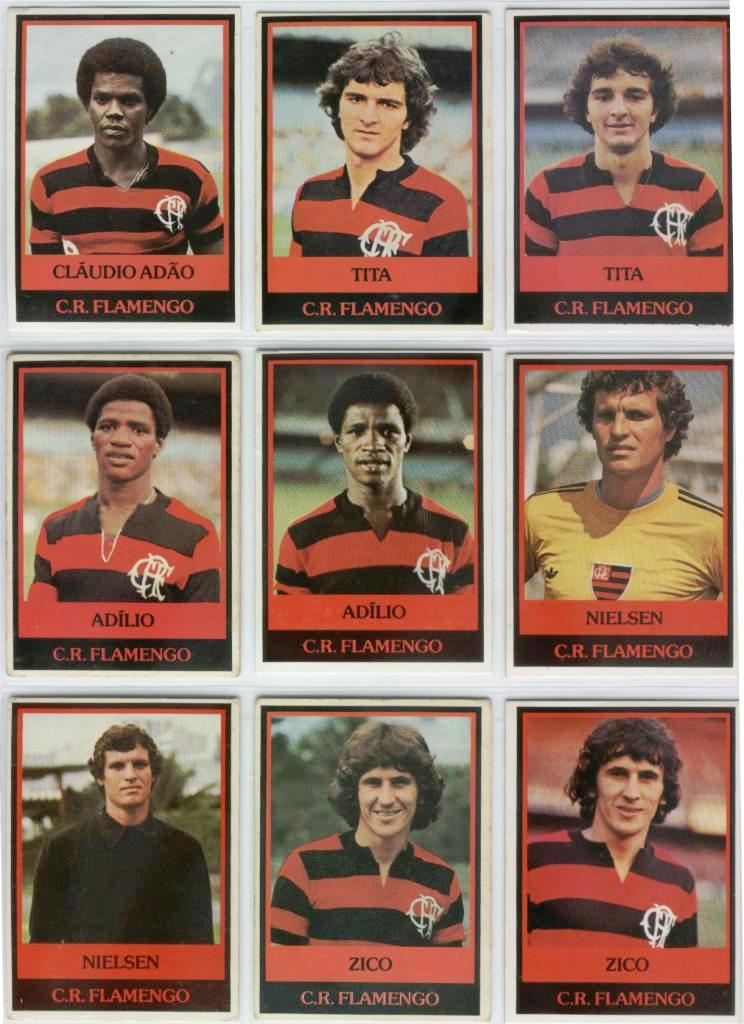 Camisas & Jogos: Futebol Cards- Flamengo