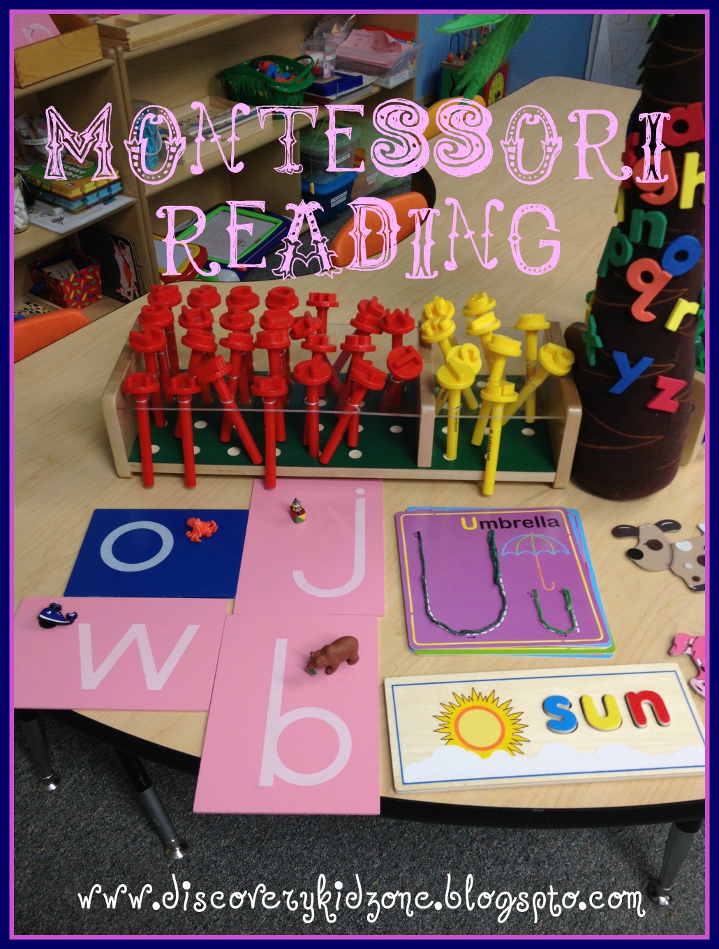 Discovery Kidzone Montessori Adventures: Montessori Monday Lovin Language!
