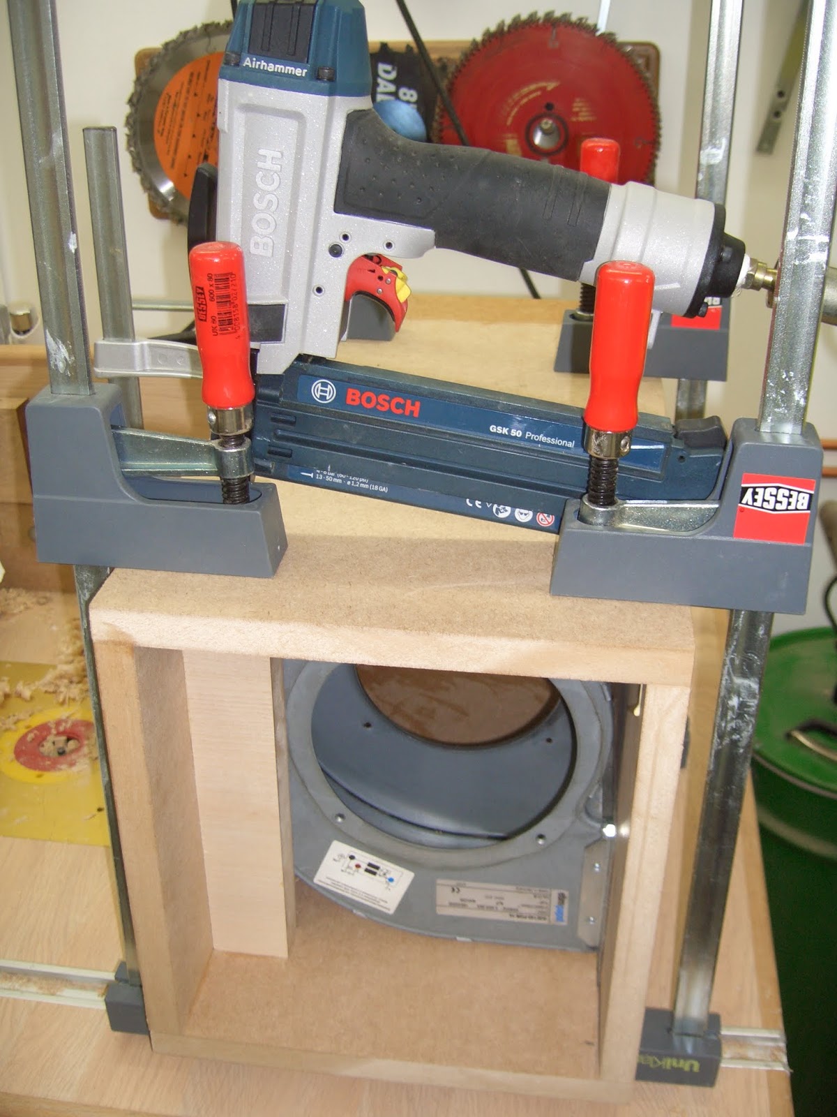 designer wood workshop: Shop made air filter