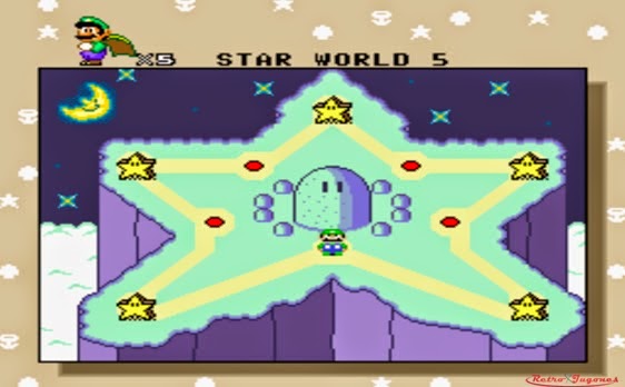 Super Mario World [Video-Guía] Star World ~ RetroJugones