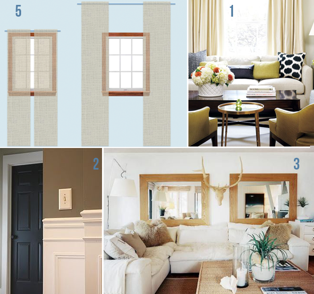 Furniture Steals: 5 interior design tips >>> easy home improvements