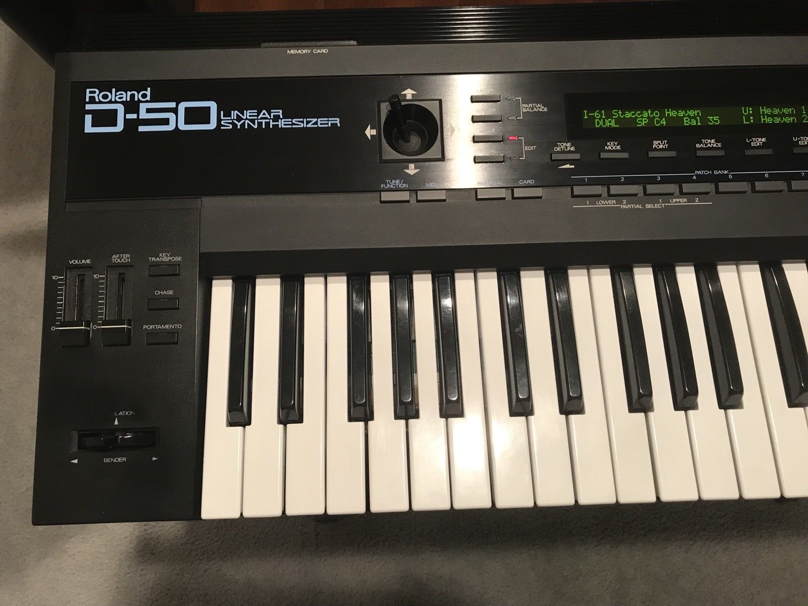 MATRIXSYNTH: Roland D50 Synthesizer with 5 Sound Cards
