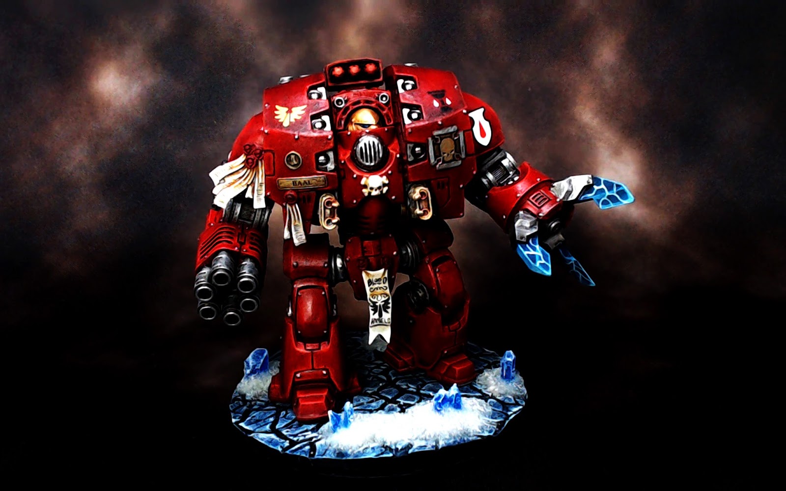 Sepulchre of Heroes: Showcase: Blood Angel Leviathan Dreadnought