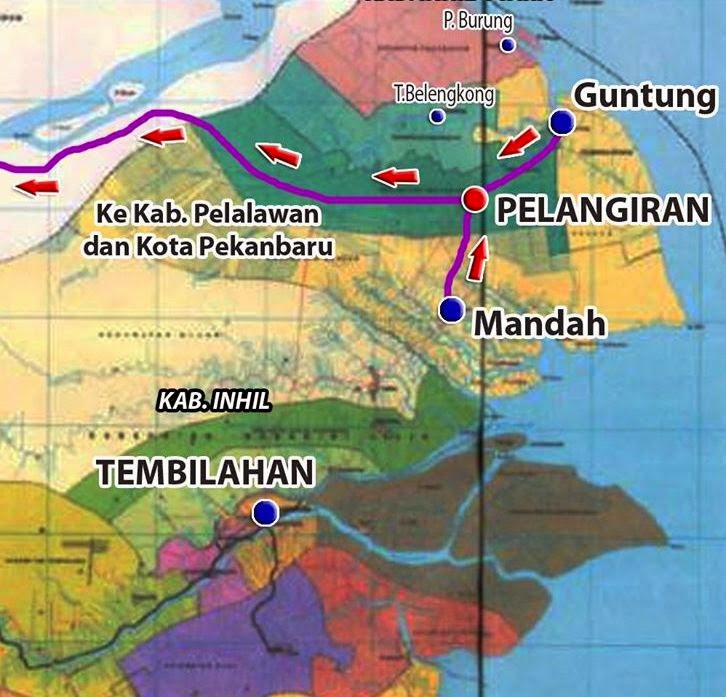 Get Peta Kabupaten Rokan Hilir Images