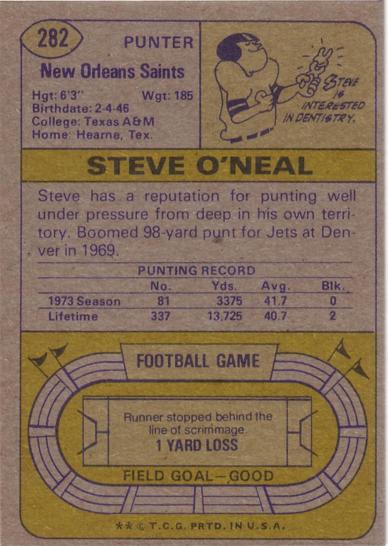 My Cardboard Mistress: Family, Cards, and the Longest Punt Ever Kicked