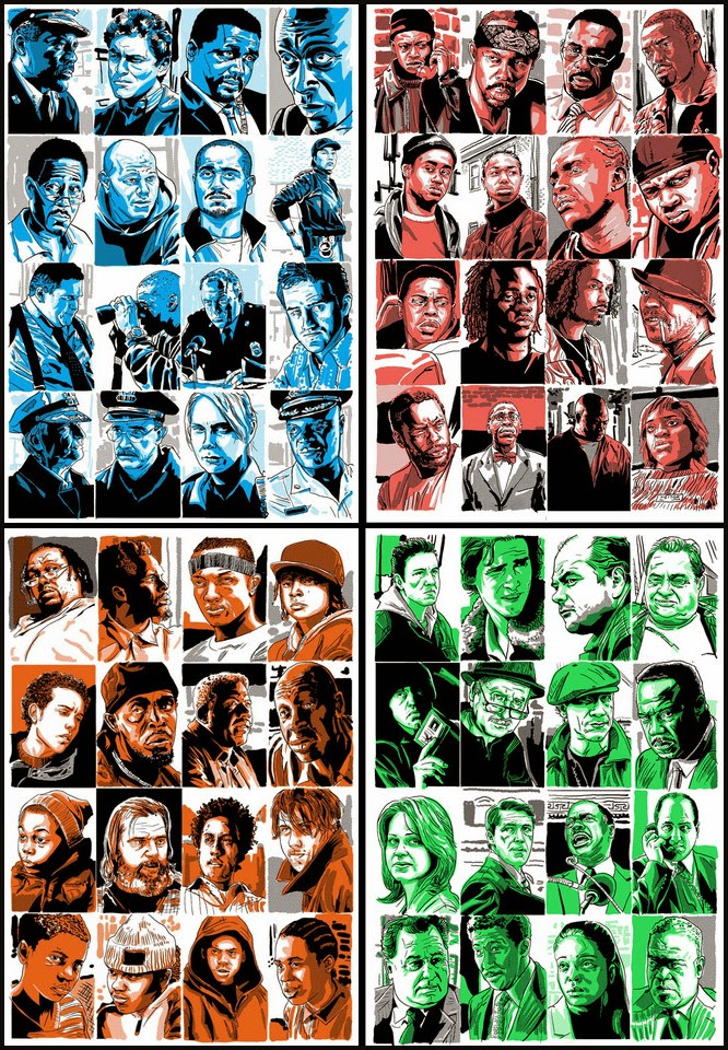 INSIDE THE ROCK POSTER FRAME BLOG: Tim Doyle The Wire Posters at Hero ...