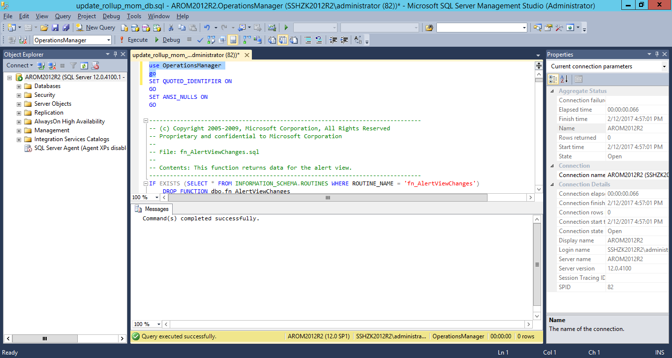 さっしーの試してみるか3: System Center 2012 R2 Operations Manager Update Rollup 12