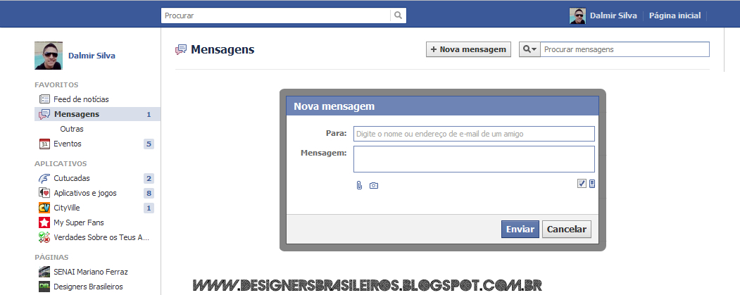 E-mail do Facebook: O que é e como utilizar - Designers Brasileiros