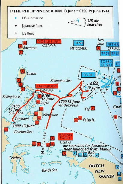 Graphic Firing Table: Decisive Battles: Philippine Sea 1944