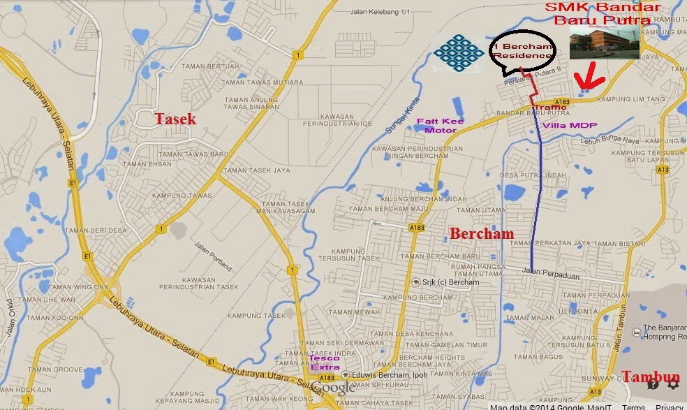 1Bercham Residence......Guarded Community c/w cctv zone