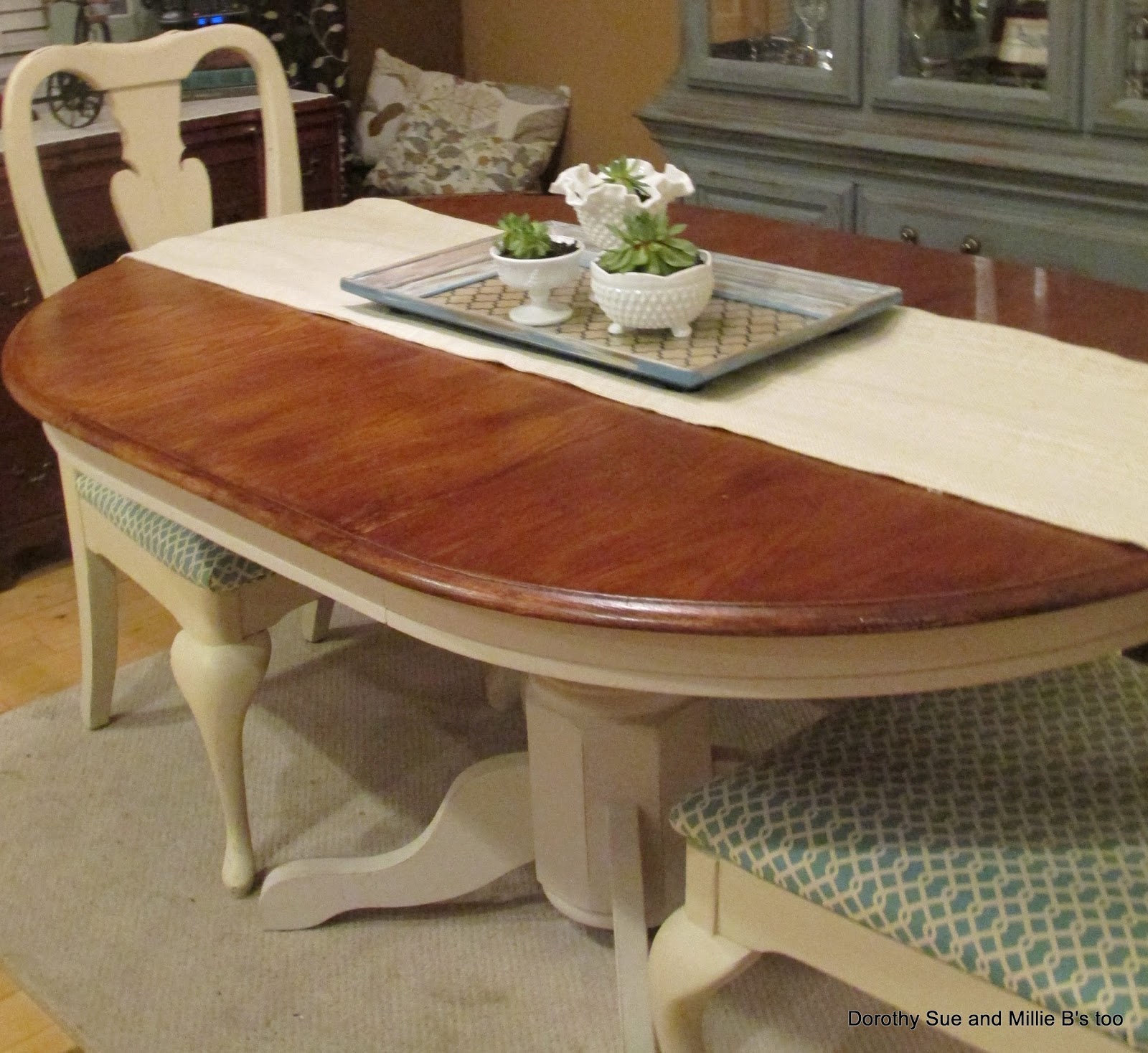 Dorothy Sue and Millie B's too: Dining Table - Take Two!